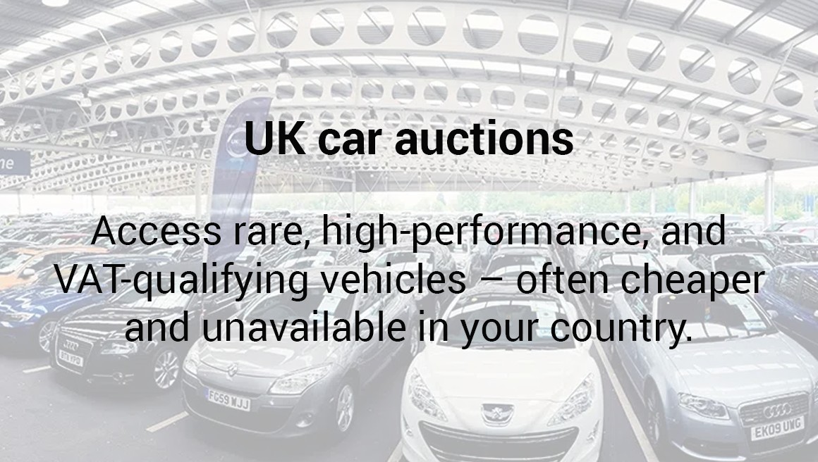 Export Cars from UK Auctions | Beck Evans